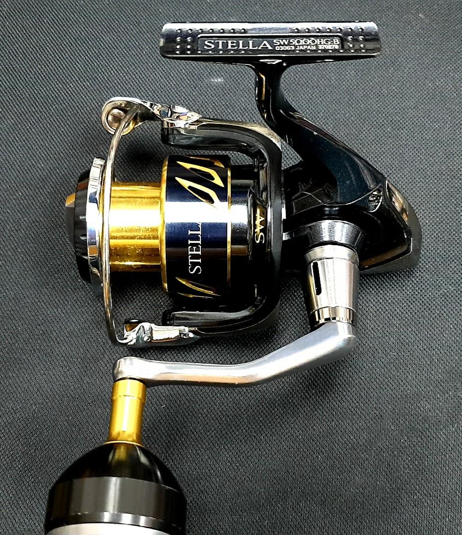 Shimano Stella SW5000HG (Used), Sports Equipment, Fishing on Carousell
