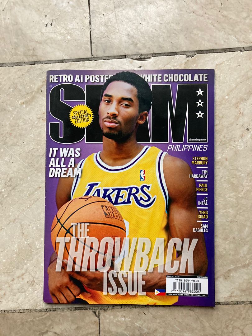 Slam Magazine Throwback Issue Kobe Bryant Cover, Hobbies & Toys, Books ...