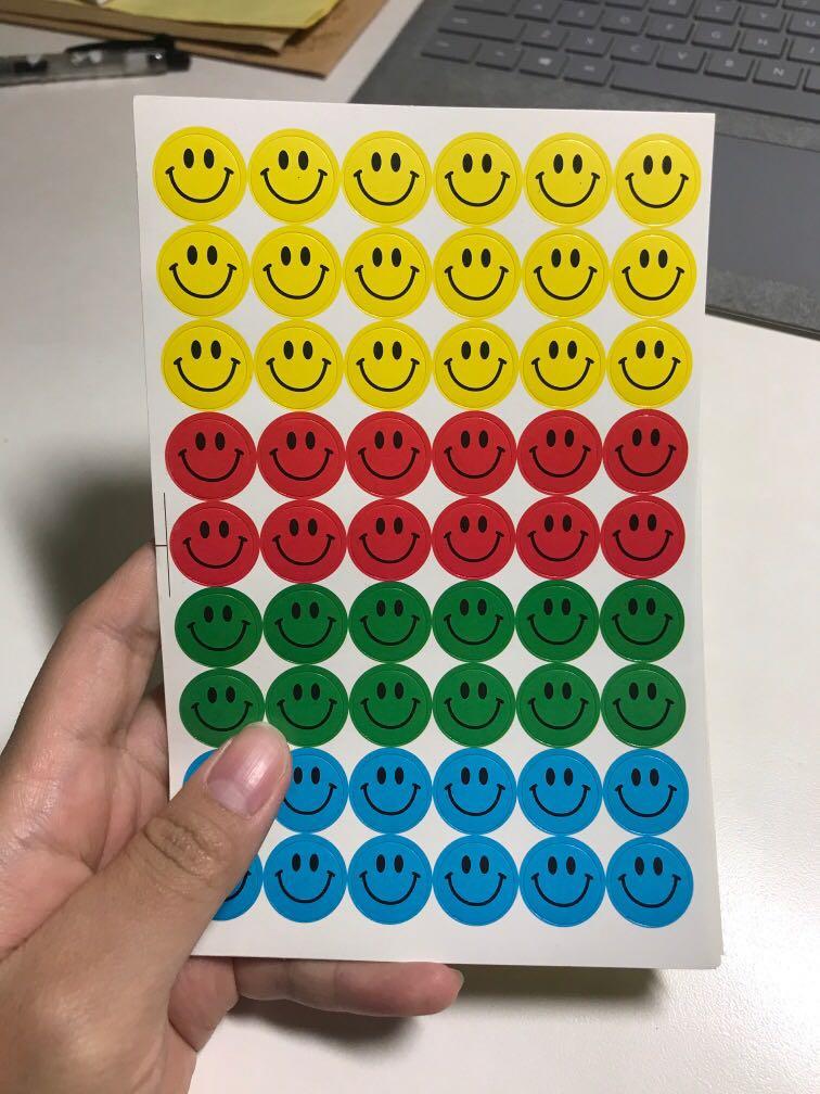 Smiley face stickers, Babies & Kids, Baby Nursery & Kids Furniture ...