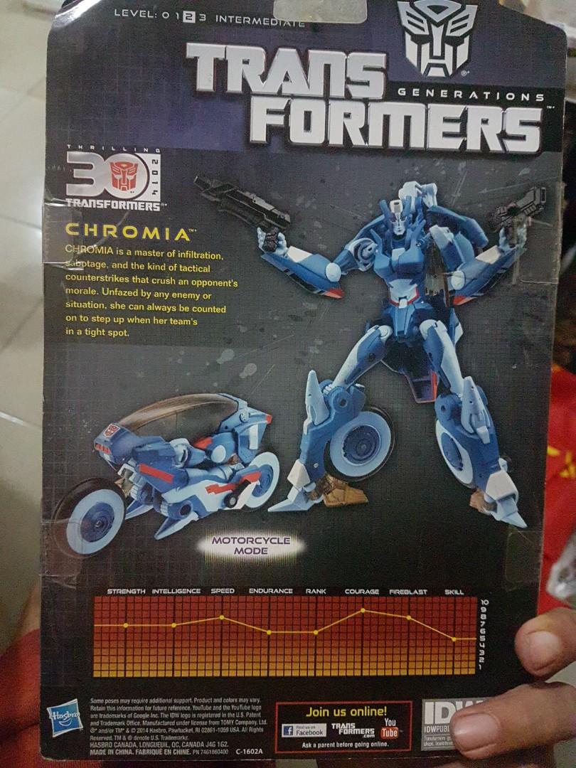 Transformers chromia, Hobbies & Toys, Toys & Games on Carousell