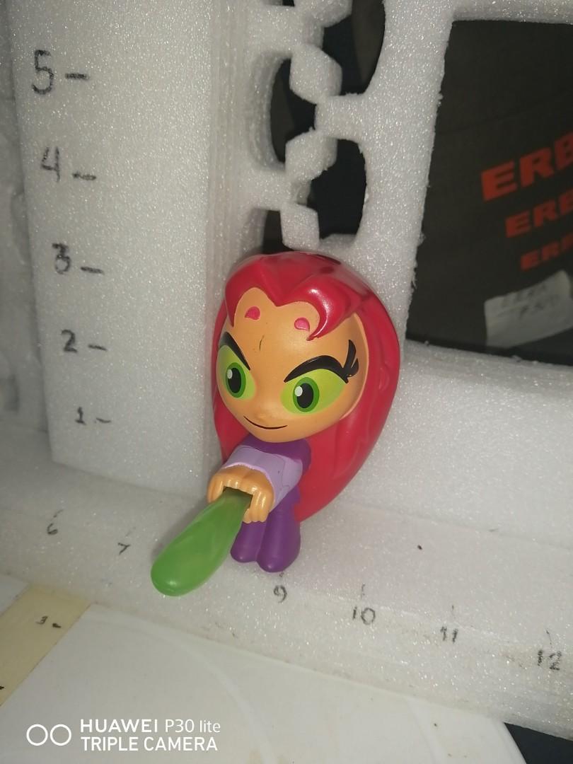 Teen Titans Starfire Cake Topper Toy Display, Hobbies & Toys, Toys ...