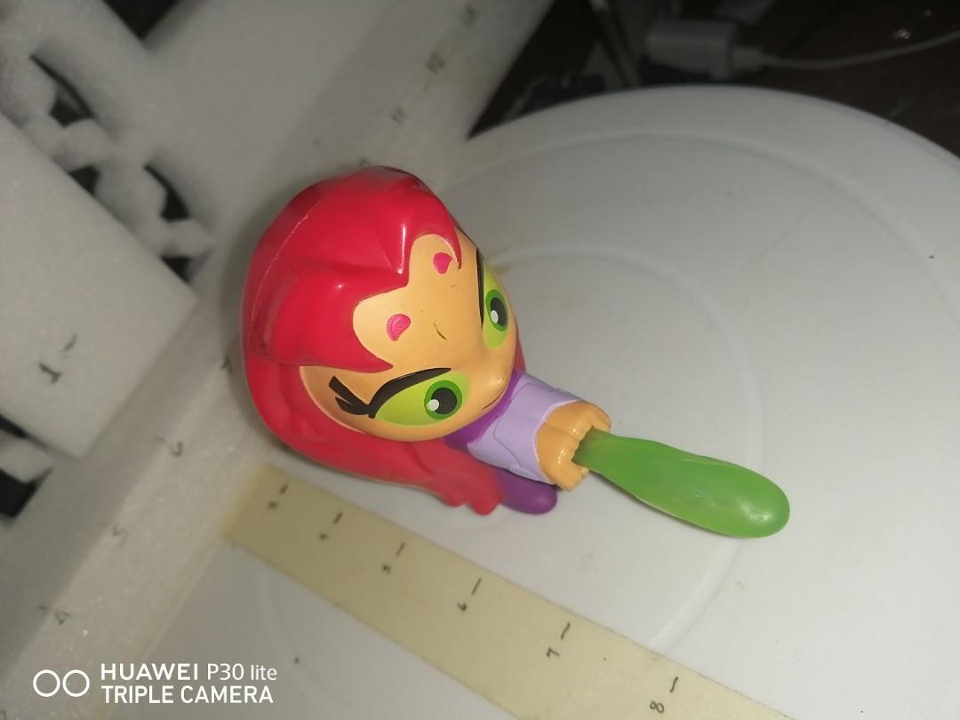 Teen Titans Starfire Cake Topper Toy Display, Hobbies & Toys, Toys ...