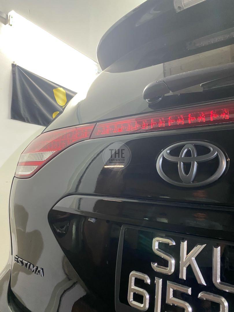 Toyota Estima Logo Emblem Plastidip Plasti Dip Plasticdip Spray Service ...