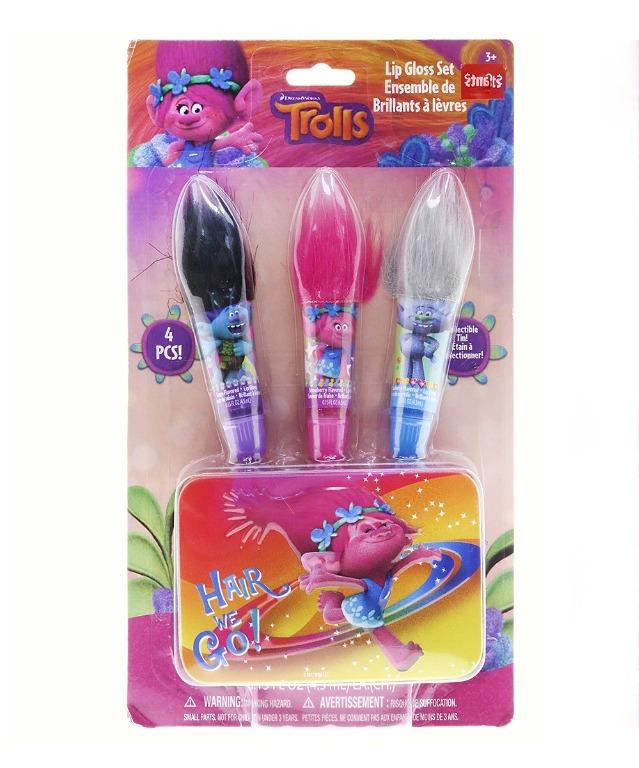Trolls Lip Gloss Set, Beauty & Personal Care, Face, Makeup on Carousell