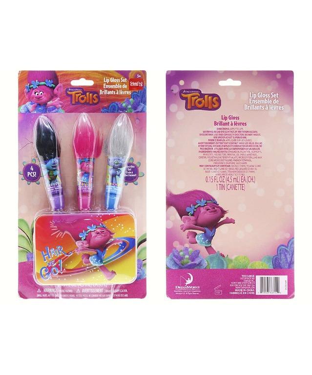 Trolls Lip Gloss Set, Beauty & Personal Care, Face, Makeup on Carousell