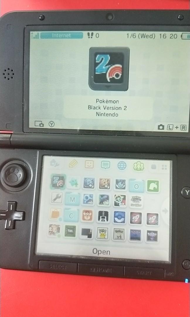 Ultimate Pokemon Console! 3ds XL + Pokemon Black 2, Video Gaming, Video ...