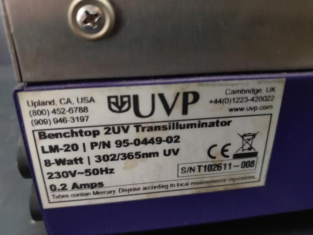 UVP Benchtop 2UV Transilluminator @$180 each, Furniture & Home Living ...