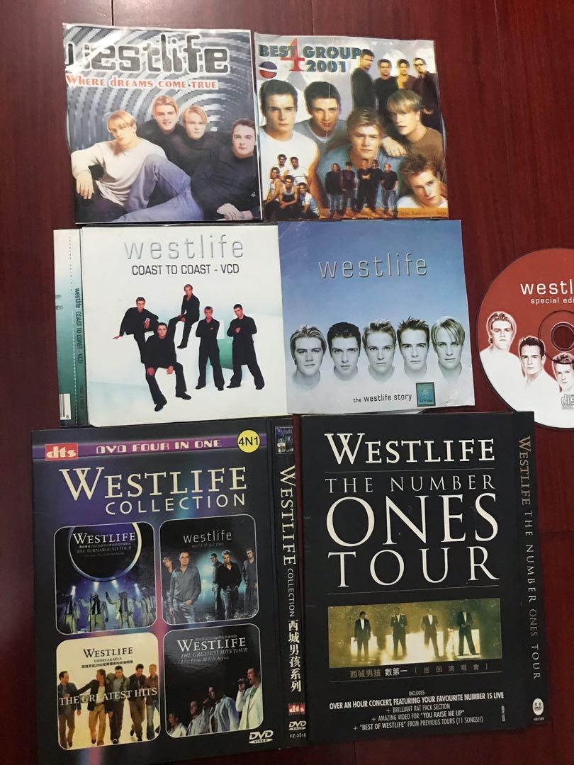 Westlife DVDs VCDs and CDs, Hobbies & Toys, Music & Media, Music ...