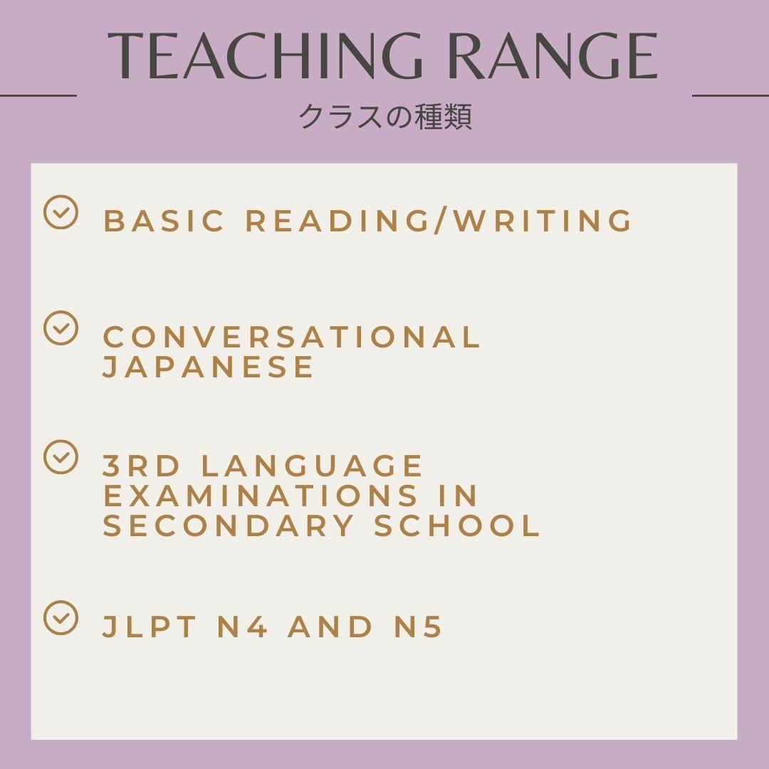 1 to 1 Japanese Tuition / Lesson by native student tutor (Beginner ...