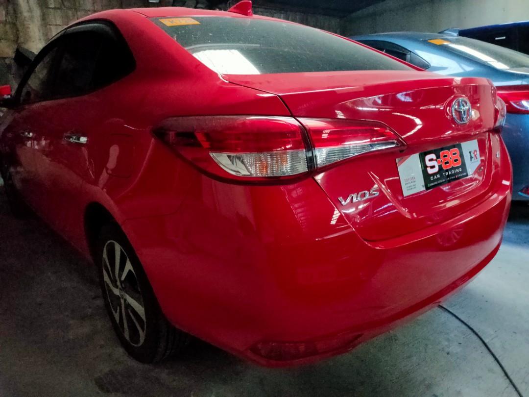 2020 Toyota vios 1.5G SUPER RED Auto, Cars for Sale, Used Cars on Carousell
