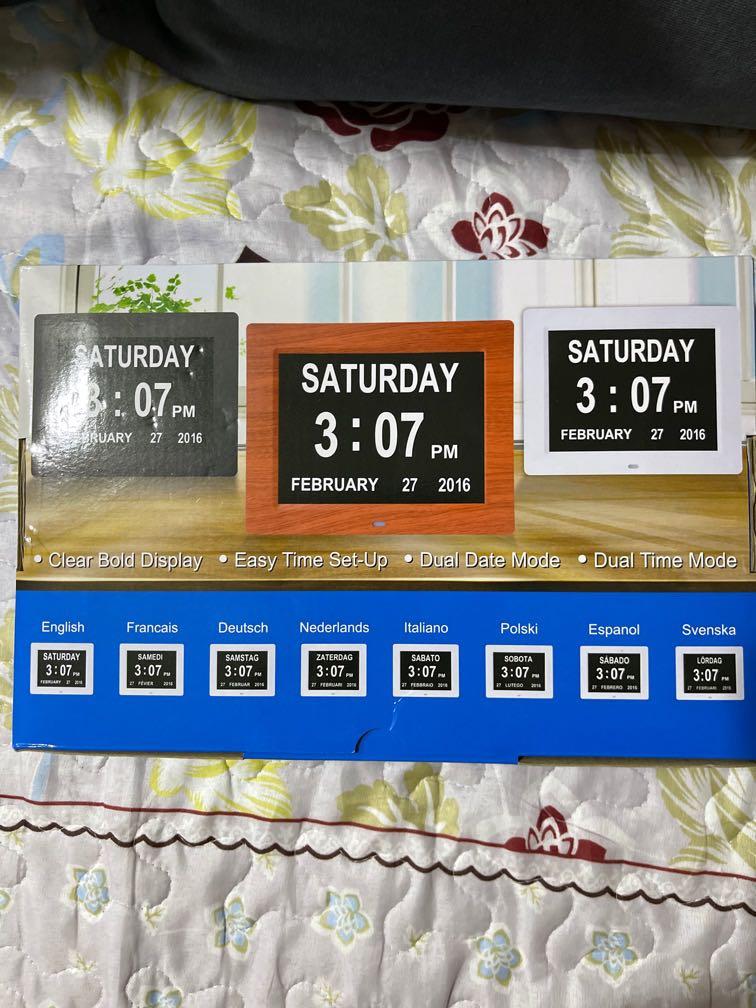8 DIGITAL CLOCK, Bulletin Board, Looking For on Carousell