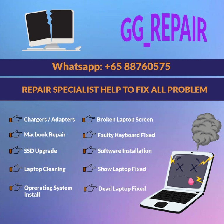 Laptop PC Repair and Upgrade For Apple/Windows/Desktop , Lifestyle ...