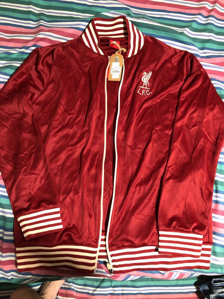 Adidas Liverpool FC track jacket, Men's Fashion, Activewear on Carousell