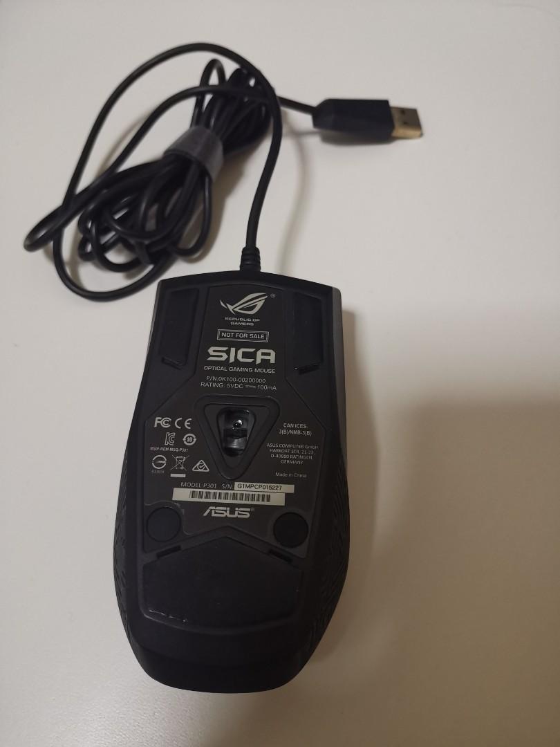 Asus ROG Sica Gaming Mouse, Computers & Tech, Parts & Accessories ...