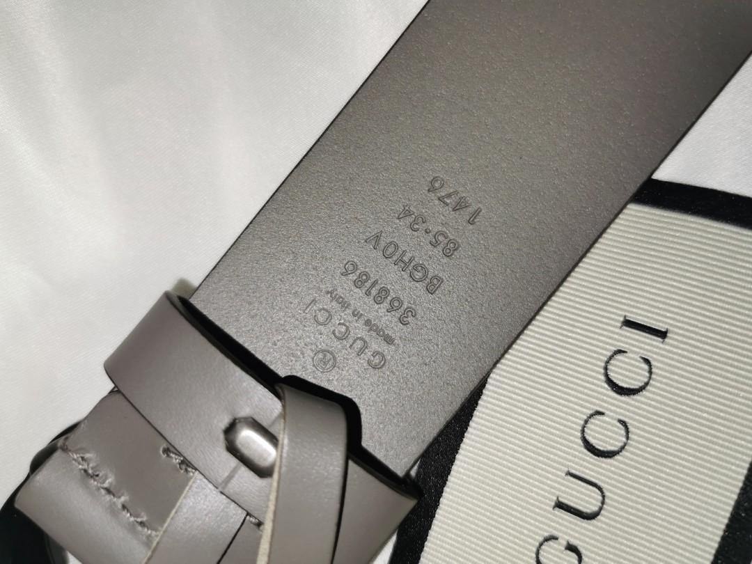 Authentic Gucci belt (w/ receipt), Men's Fashion, Watches & Accessories ...