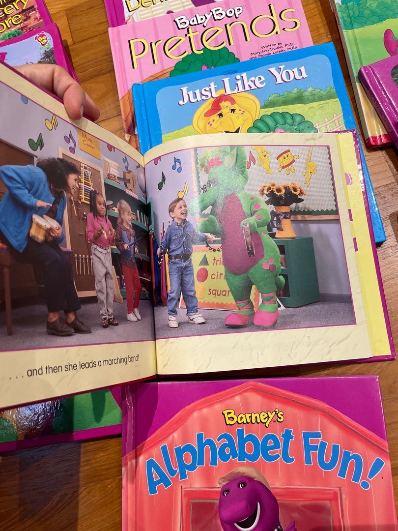Cheap Barney hardcover books set preschool, Hobbies & Toys, Books ...