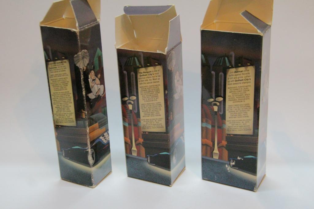 Batman Animated Series Shampoo Bottles SUPER RARE! Avon Prod. Catwoman ...