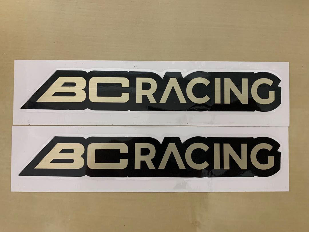 BC Racing Decal/Sticker, Car Accessories, Accessories on Carousell