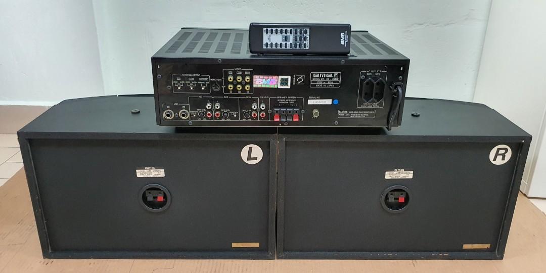 BMB Karaoke System. BMB karaoke amplifier and speaker (made in Japan ...