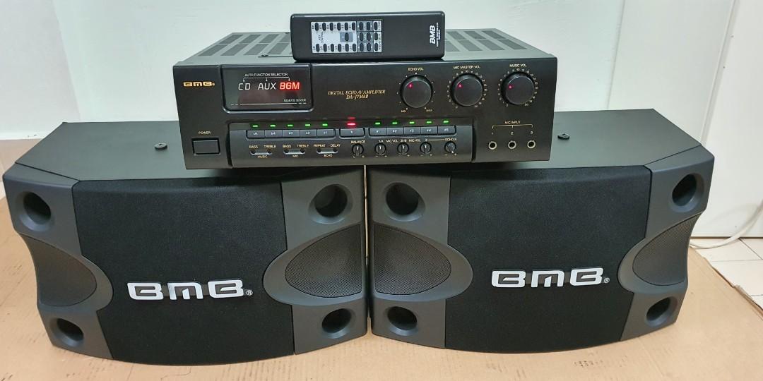 BMB Karaoke System. BMB karaoke amplifier and speaker (made in Japan ...