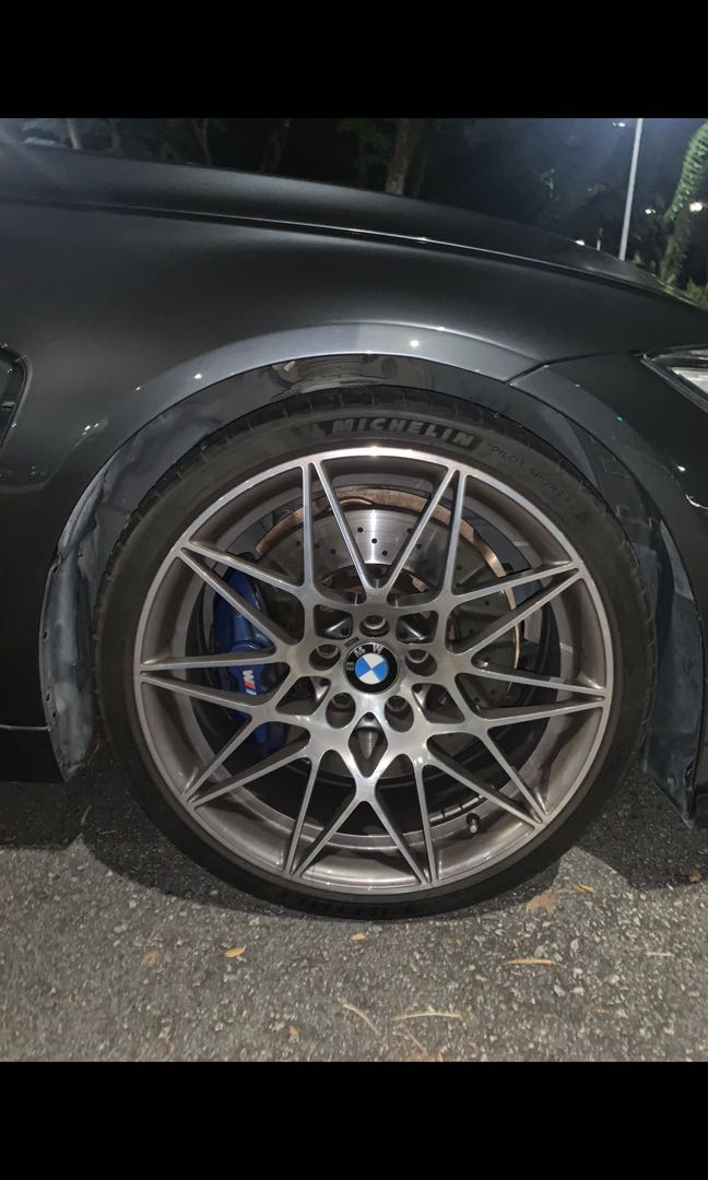 BMW 666m original rim, Car Accessories, Tyres & Rims on Carousell