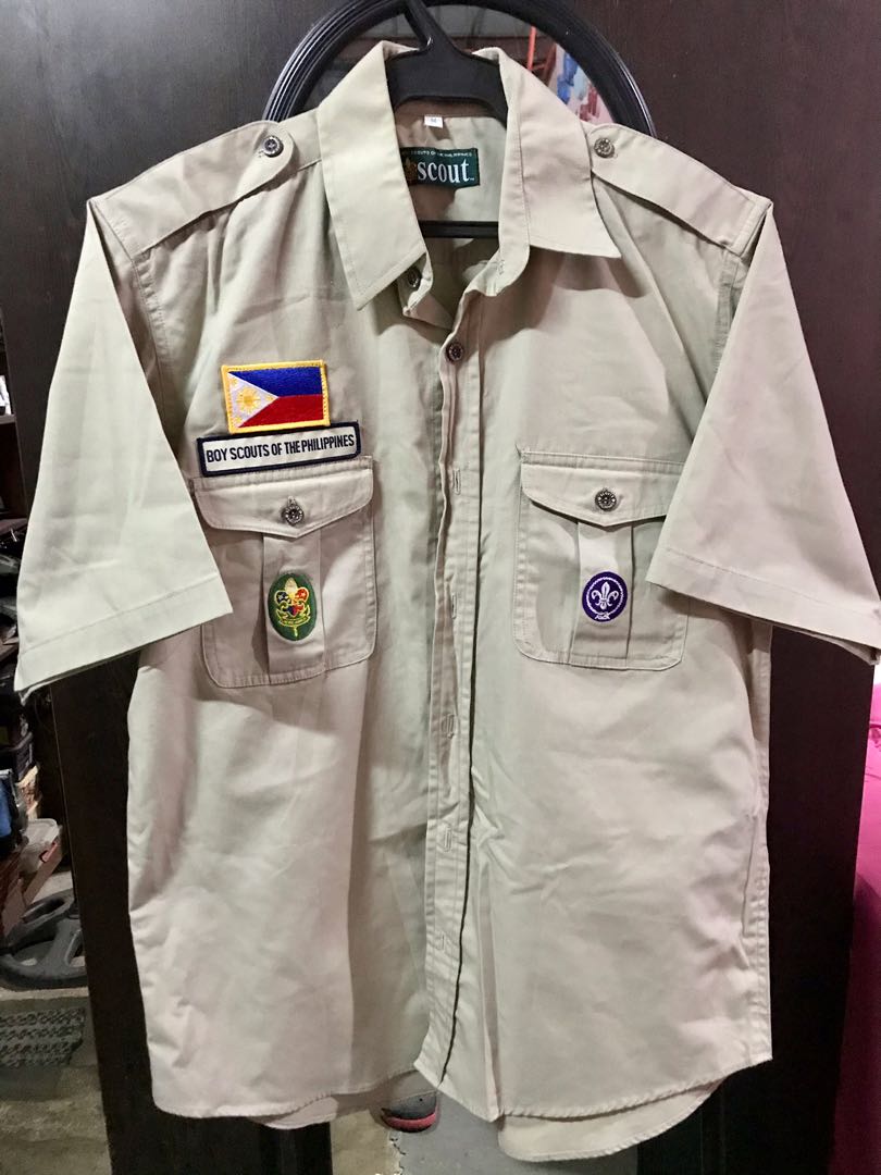 BSP Senior Scout Polo Uniform, Men's Fashion, Tops & Sets, Formal ...