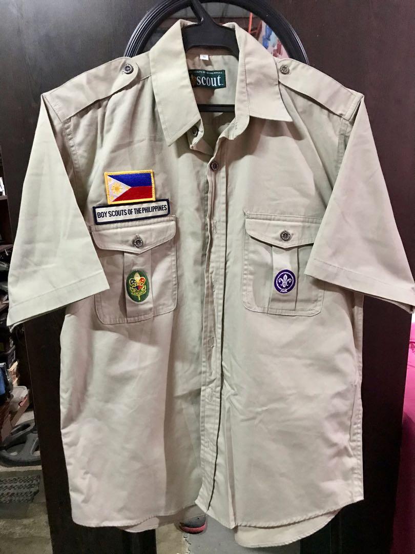 BSP Senior Scout Polo Uniform, Men's Fashion, Tops & Sets, Formal ...