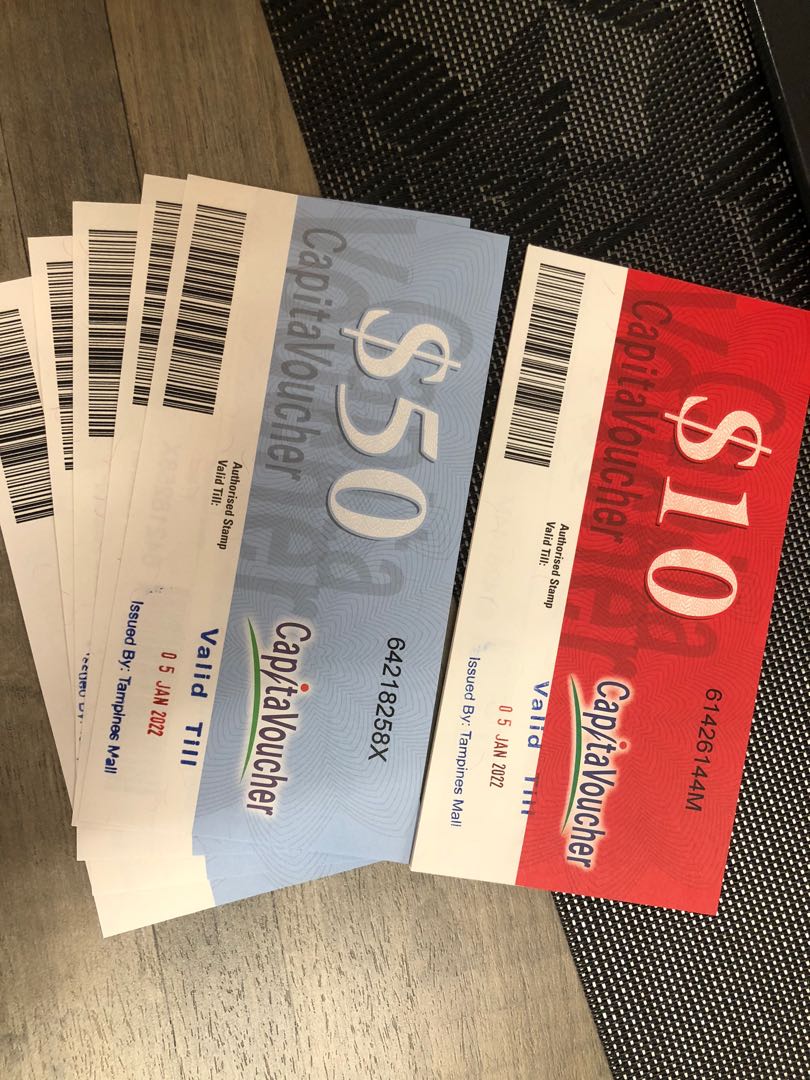 Capitaland Voucher, Entertainment, Gift Cards & Vouchers on Carousell