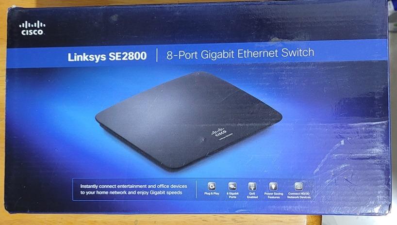 Cisco Linksys SE2800 8-Port Gigabit Ethernet Switch, 電腦＆科技, 電腦周邊及配件 ...