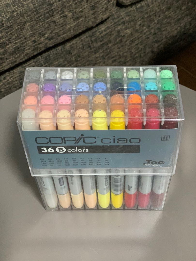 Copic Ciao Set 36 Set B, Hobbies & Toys, Stationary & Craft, Craft ...