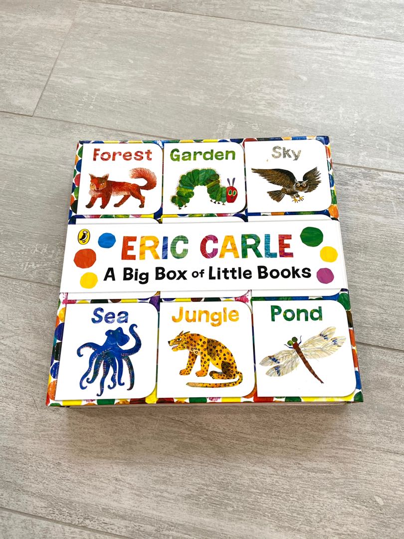 Eric Carle A Big Box of Little Books, Books & Stationery, Children's ...