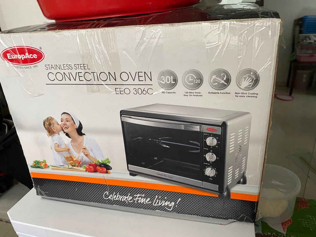 EuropAce Convection Oven 30L, TV & Home Appliances, Kitchen Appliances ...