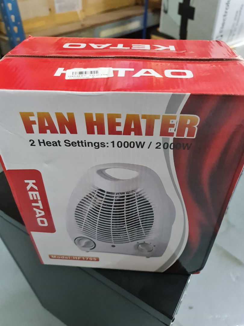 Fan Heater, Furniture & Home Living, Lighting & Fans, Fans on Carousell