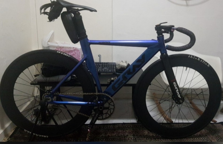 Fixie gray wino (chameleon paint), Bicycles & PMDs, Bicycles, Fixies on ...