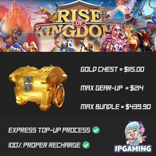 [Gems/Bundles/VIP] Discounted Top-up Rise of Kingdoms, Video Gaming ...
