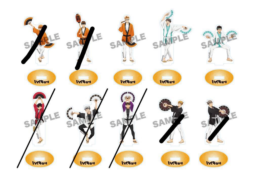 Haikyuu!! Sendai City Exhibition Acrylic Standee Official, Hobbies ...