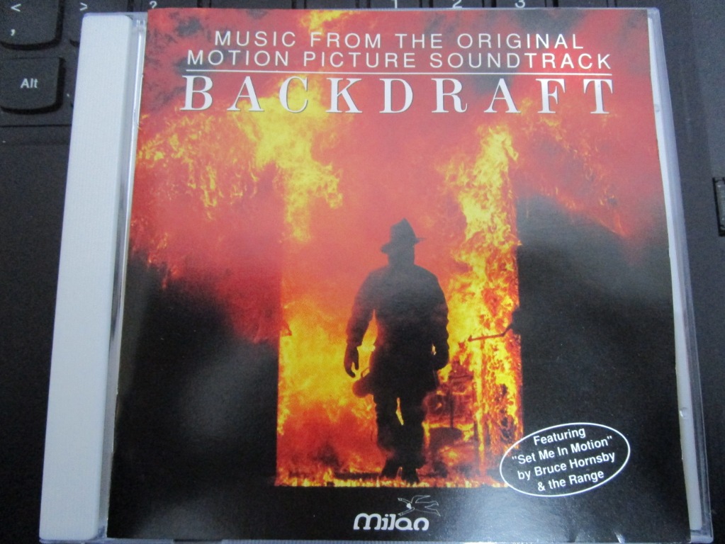 Hans Zimmer - 烈火雄心 BACKDRAFT OST 電影原聲 日版, 興趣及遊戲, 收藏品及紀念品, 明星周邊 - Carousell