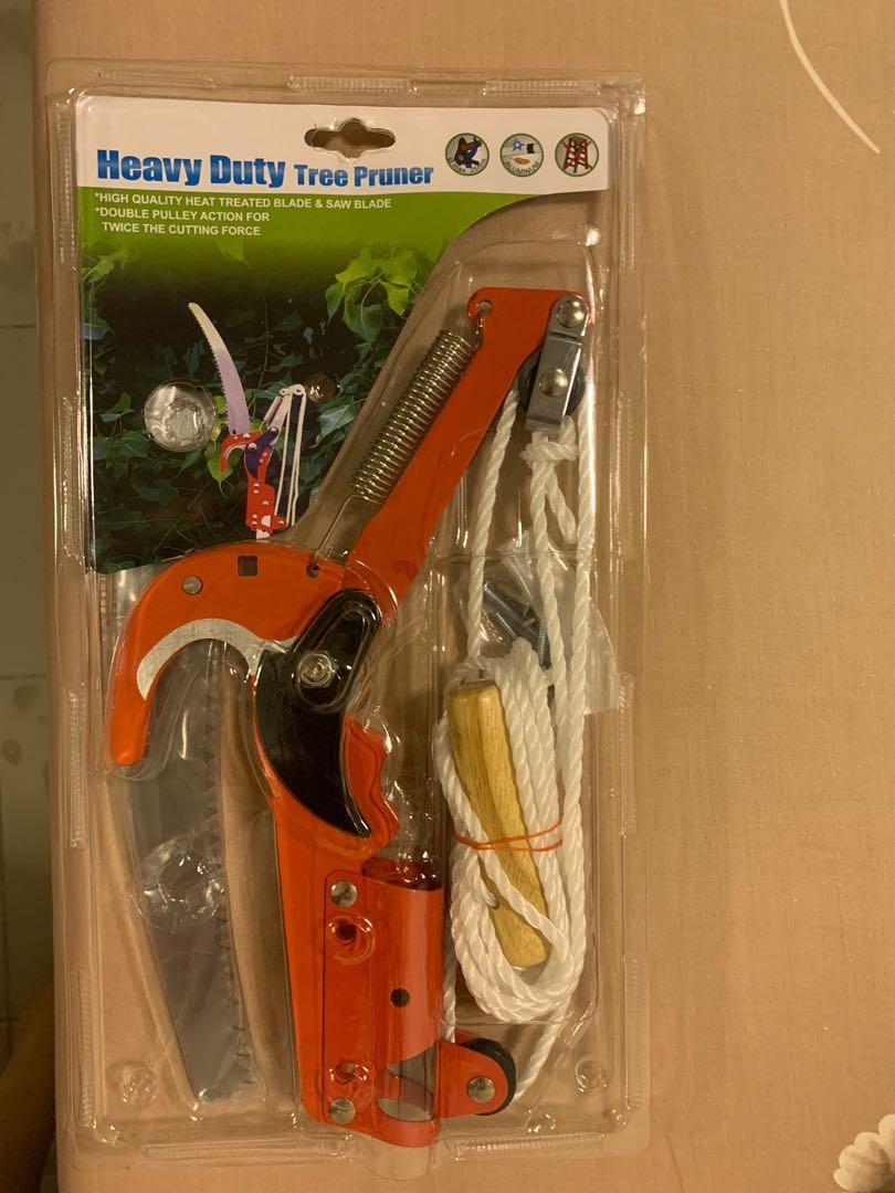 Heavy Duty Tree Branch Pruner Cutter, Furniture & Home Living ...