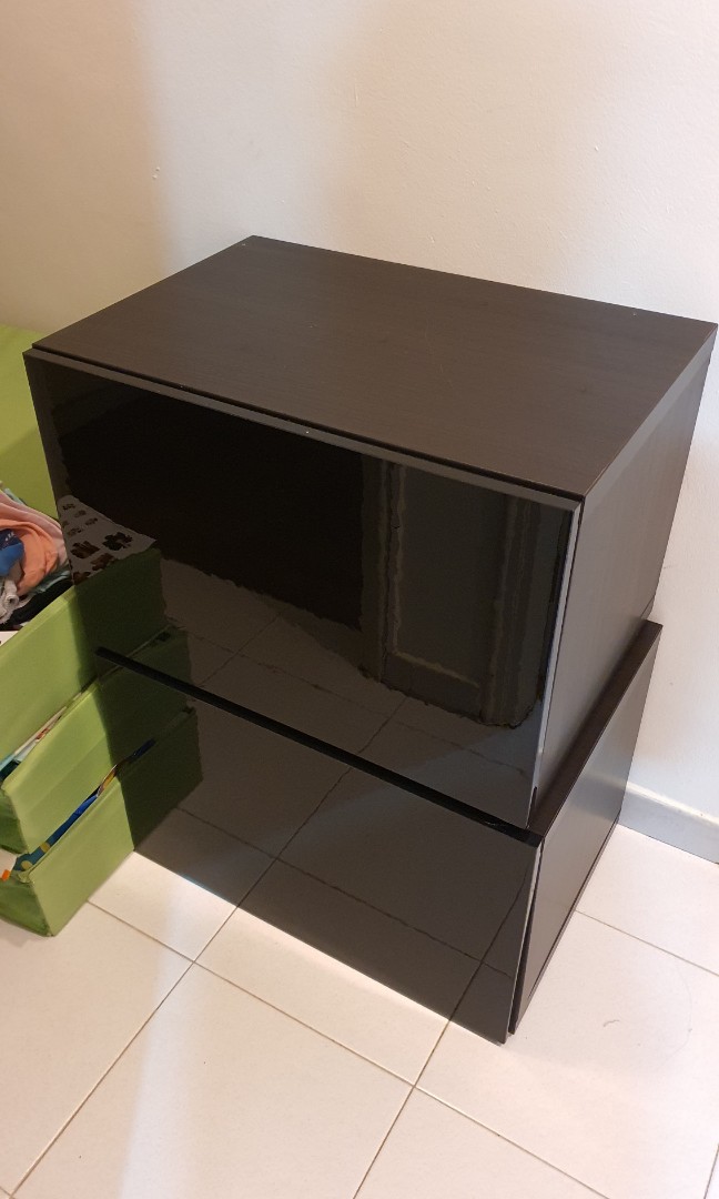 Ikea Besta Single Cabinet with Door, Furniture & Home Living, Furniture ...