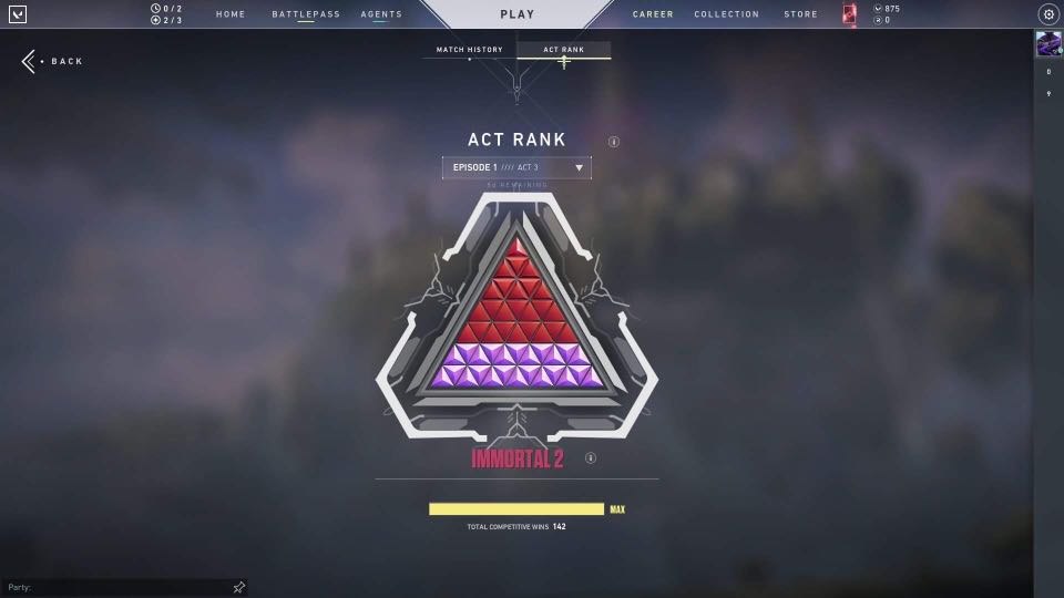 Immortal 2 Valorant Account with Premium Skins, Video Gaming, Video ...