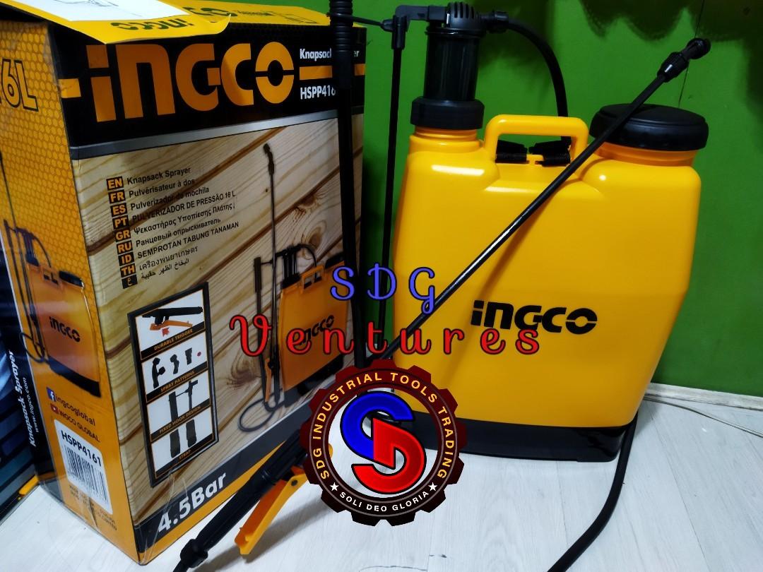 INGCO 16L Manual Knapsack Sprayer, Furniture & Home Living, Gardening ...