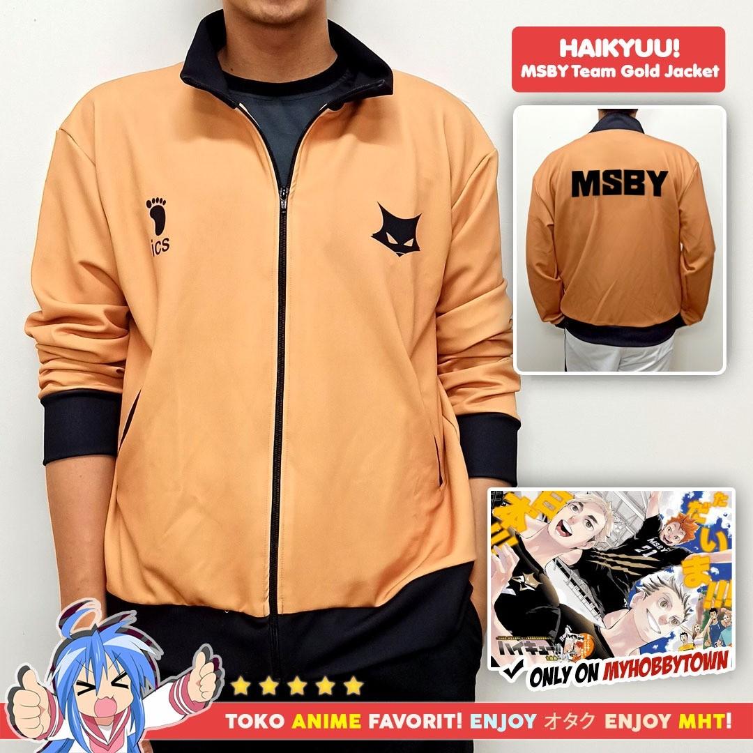 Haikyuu - MSBY Black Jackals Team Jacket, Hobbies & Toys, Memorabilia ...
