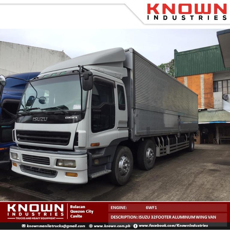 ISUZU 32FT. ALUMINUM WING VAN, Special Vehicles, Heavy Vehicles on ...