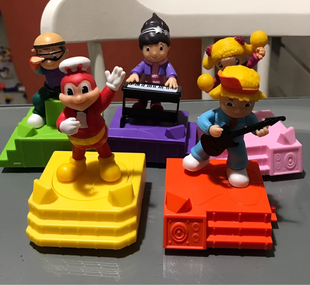 Jollibee Kiddie Meal Toy Set, Hobbies & Toys, Toys & Games on Carousell