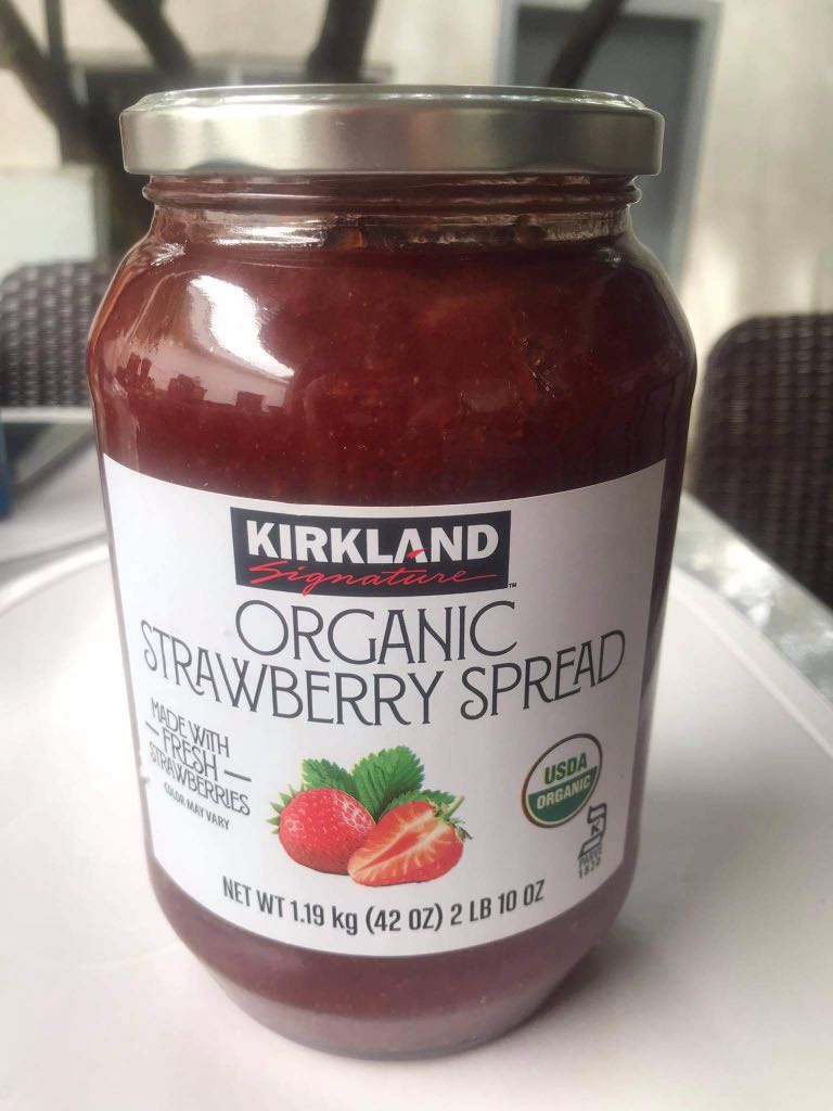Kirkland Signature Organic Strawberry Spread (1.19kg/42oz), Food ...