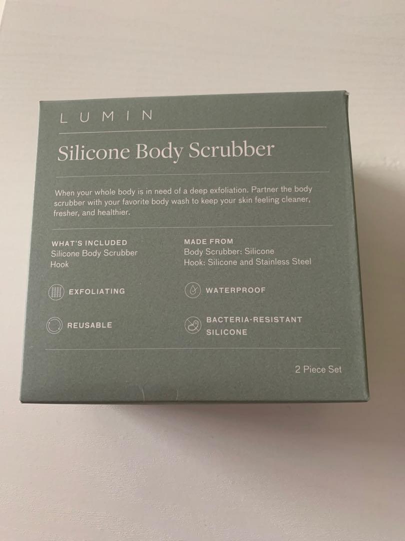 Lumin Silicone Body Scrubber, Beauty & Personal Care, Bath & Body, Body ...
