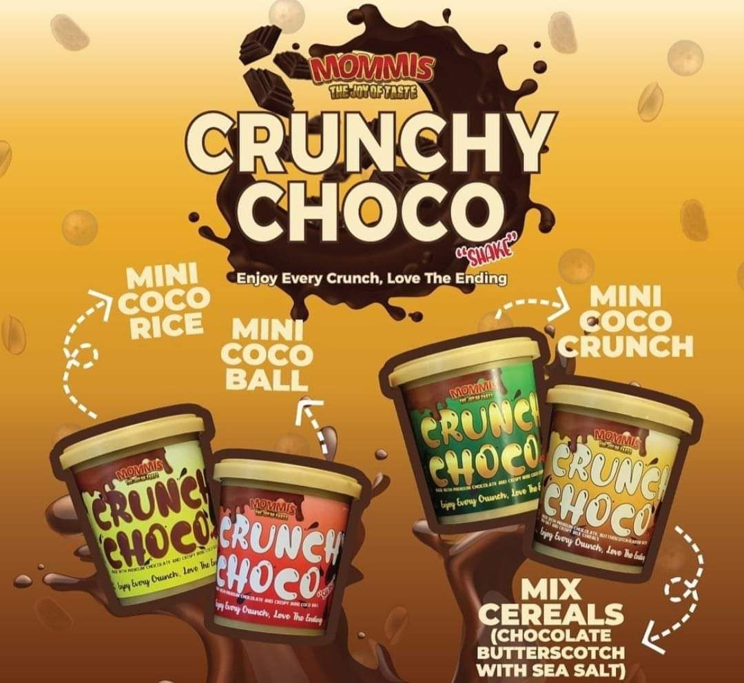Mommis Crunchy Choco, Food & Drinks, Packaged & Instant Food on Carousell