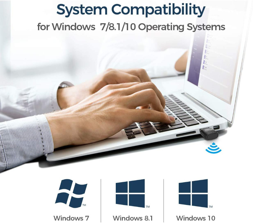 Mpow Bluetooth 5.0 USB Adapter for PC, Bluetooth Dongle Supports ...