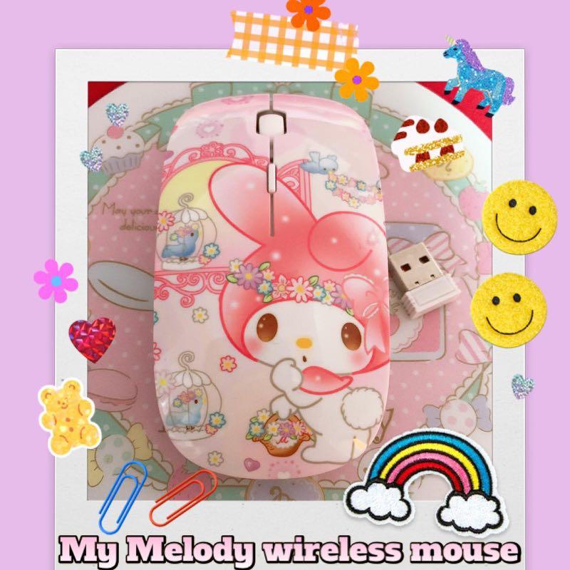 My Melody wireless mouse, Computers & Tech, Parts & Accessories, Mouse ...