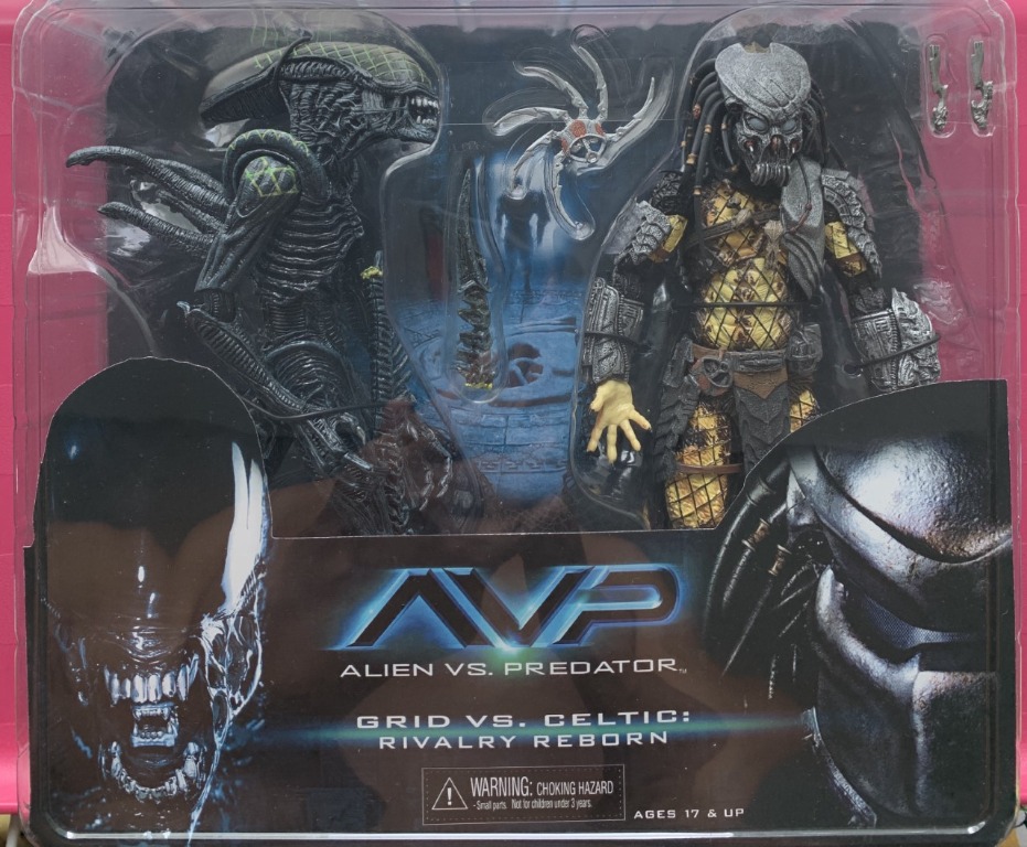 NECA Alien vs. Predator [AVP] - Grid vs. Celtic: Rivalry Reborn, Toys ...